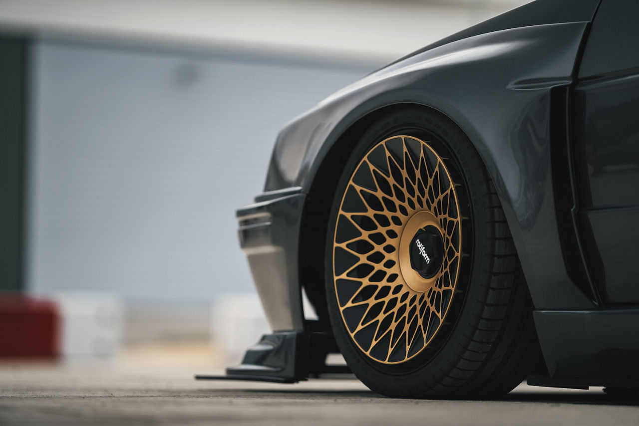 1986 Volkswagen Golf - Rotiform LHR-F - Bronze | Wheel Pros